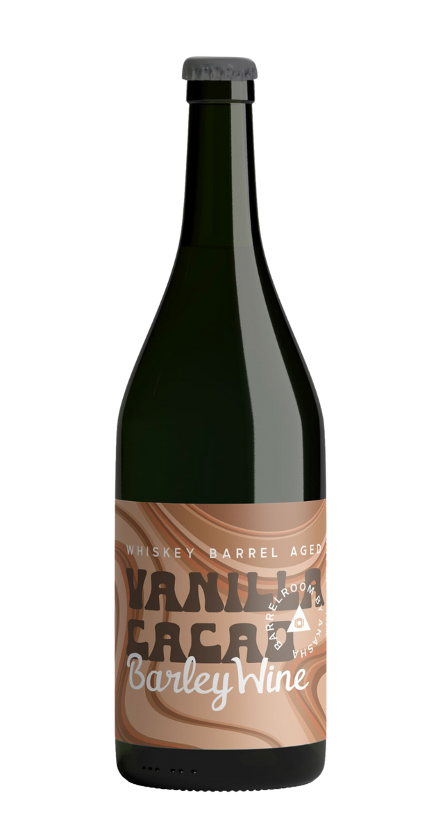 Whiskey Barrel Aged Vanilla Cacao Barleywine – Akasha Brewing